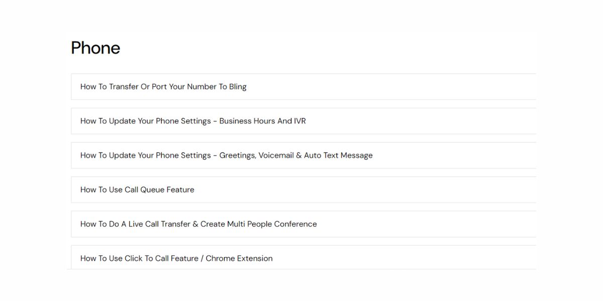 Bling | Business Phone System Tutorial