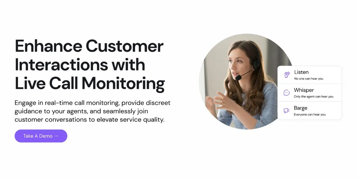 Call Monitoring System for Customer Facing Teams