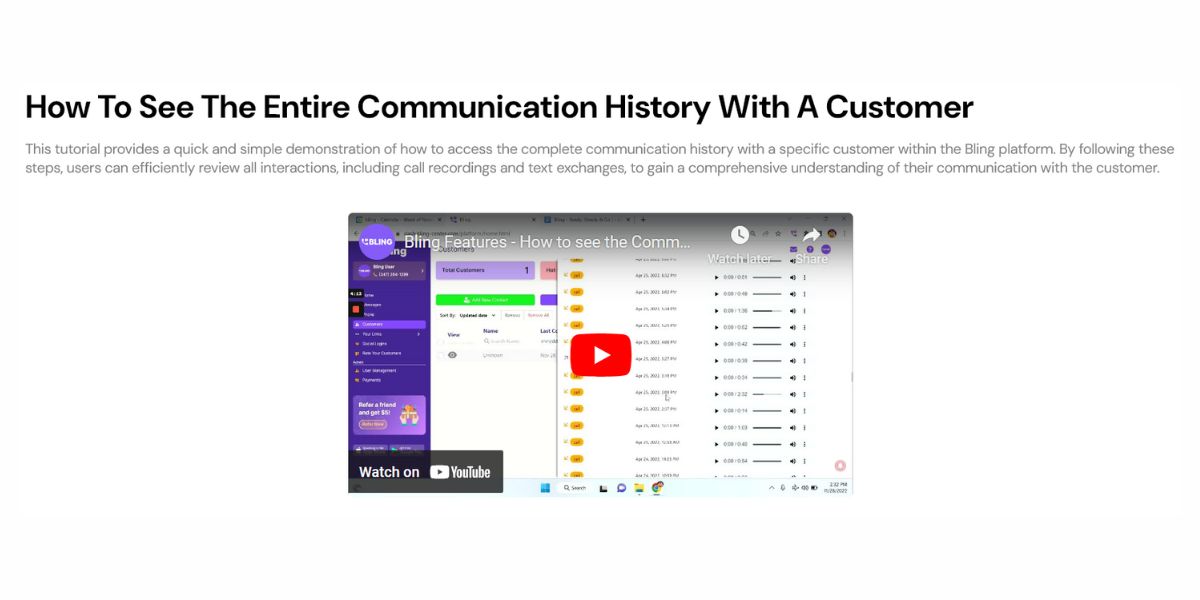 How to See Complete Customer Communication History