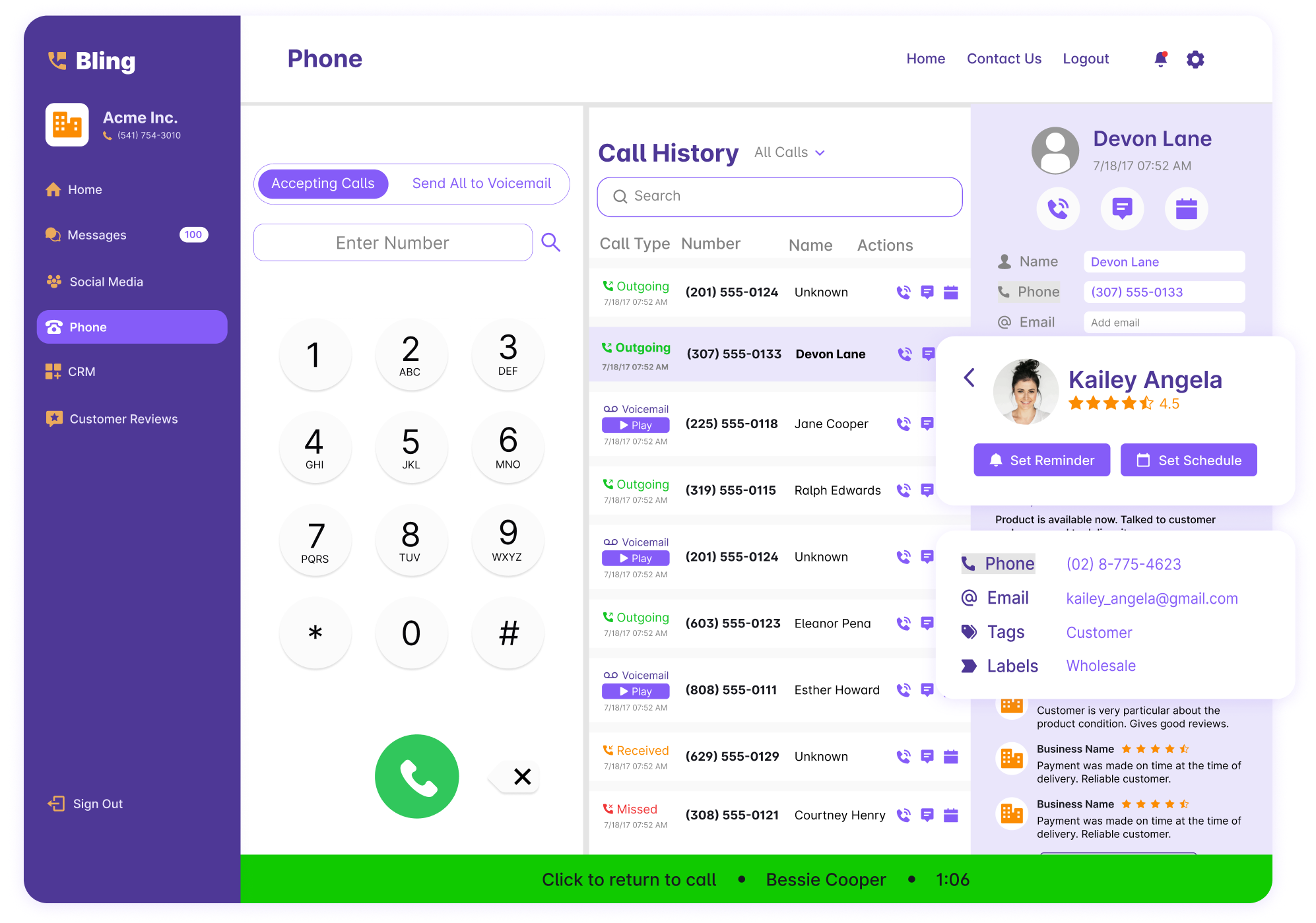 Bling | All-In-One Customer Communication Platform